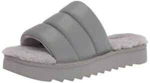 koolaburra by ugg women's brb slide sandal, wild dove, 9