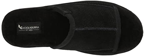 Koolaburra by UGG Men's DAWSEN Slipper, Black, 11