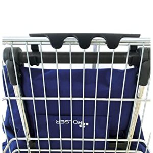 Rolser I-Max MF 2 Wheel Foldable Shopping Trolley - Burdeos