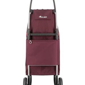 Rolser I-Max MF 2 Wheel Foldable Shopping Trolley - Burdeos