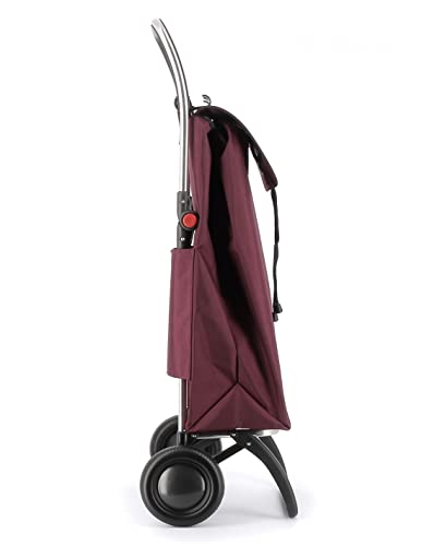 Rolser I-Max MF 2 Wheel Foldable Shopping Trolley - Burdeos