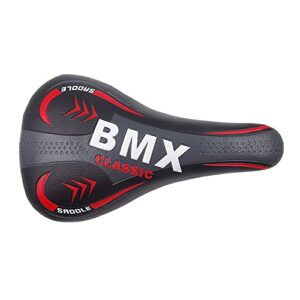 WALGUN BMX Bike Saddles Kids Bike Seat for Freestyle Juvenile BMX Bike 22.2mm Seatpost Bicycle Saddles Child Strider Bike Seat