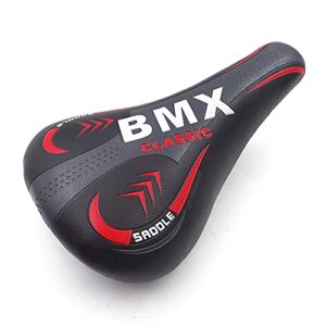 WALGUN BMX Bike Saddles Kids Bike Seat for Freestyle Juvenile BMX Bike 22.2mm Seatpost Bicycle Saddles Child Strider Bike Seat