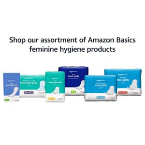 Amazon Basics Ultra Thin Pads with Flexi-Wings for Periods, Extra Long Length, Super Absorbency, Unscented, Size 3, 112 Count (4 Packs of 28) (Previously Solimo)