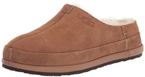 ugg men's parkdale clog slipper, chestnut, 7