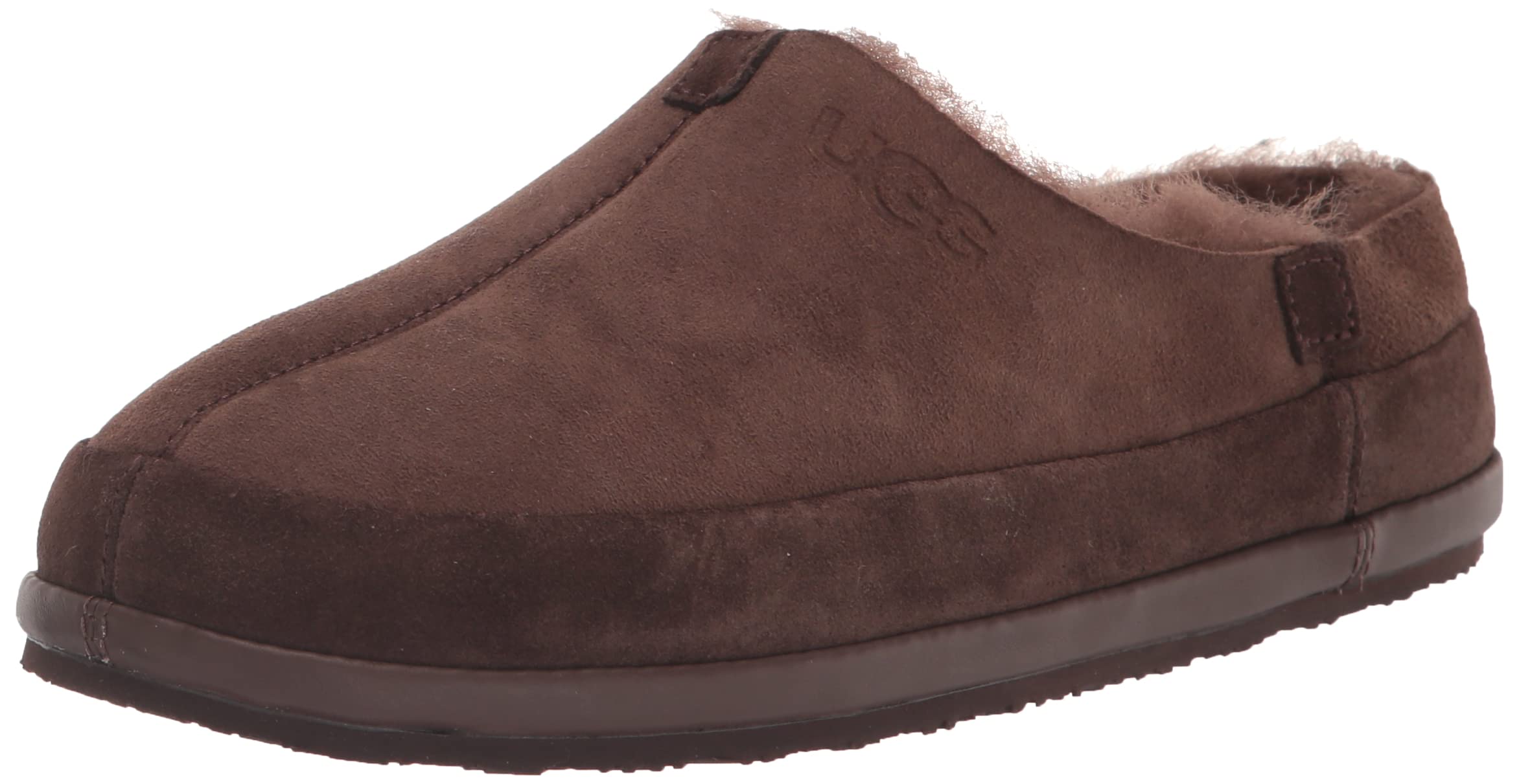 UGG Men's Parkdale Clog Slipper, Grizzly, 8