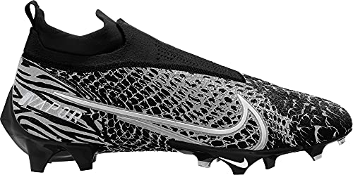 Nike Vapor Edge Elite 360 OBJ Animal Print CI4751-001 Black Men's Football Cleats 8 US