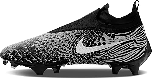 Nike Vapor Edge Elite 360 OBJ Animal Print CI4751-001 Black Men's Football Cleats 8 US