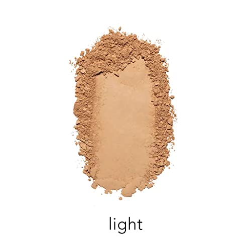 Jouer Soft Focus Hydrate & Setting Powder - Pressed Powder with Matte Finish - Blurs Fine Lines and Pores - Set Face Makeup Foundation or Concealer - For All Skin Tones, Light