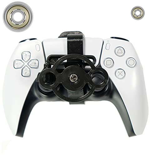 DeadEyeVR PS5 Mini Wheel Steering Add on Replacement Accessory for Racing Games