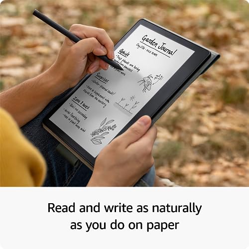 Kindle Scribe (16 GB) the first Kindle for reading, writing, journaling and sketching - with a 10.2” 300 ppi Paperwhite display, includes Premium Pen