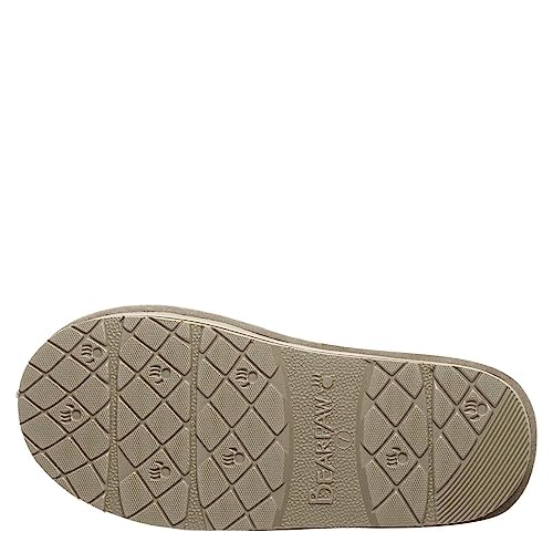 BEARPAW Women's Retro Loki Stone Size 9 | Women's Slippers | Women's Shoe | Comfortable & Light-Weight