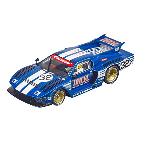 Carrera 27671 De Tomaso Pantera No.32 1:32 Scale Analog Slot Car Racing Vehicle Evolution Slot Car Race Tracks