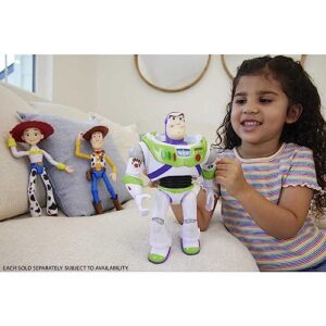 Mattel Pixar Toys Buzz Lightyear Large Action Figure, Posable with Authentic Detail, Toy Collectible, 12 Inch Scale