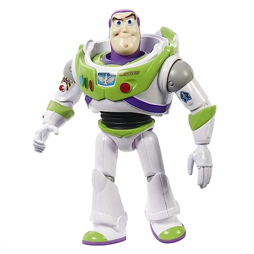 Mattel Pixar Toys Buzz Lightyear Large Action Figure, Posable with Authentic Detail, Toy Collectible, 12 Inch Scale