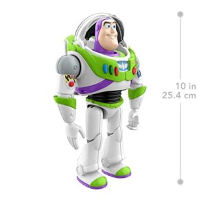 Mattel Toy Story 4 Movie Toys, Buzz Lightyear Talking Action Figure with Karate Chop Motion and 20 Phrases and Sounds