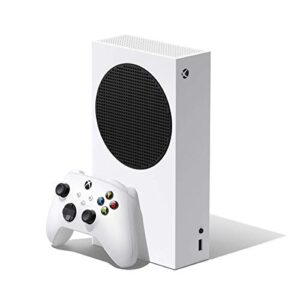 microsoft xbox series s 512gb game all-digital console + 1 xbox wireless1 controller, white - 1440p gaming resolution, 4k streaming media playback, wifi (renewed)