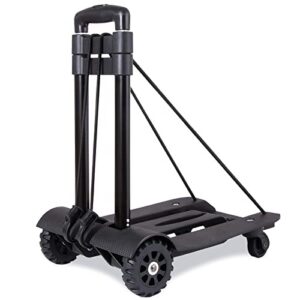 folding hand truck,luggage cart with wheels foldable,lightweight aluminum portable foldable dolly cart for car seat wheels for airport travel cart dolly