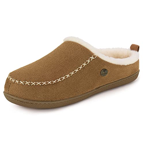 RockDove Women's Dakota Faux Shearling Lined Slip-On, Size 9-10 US Women, Beige