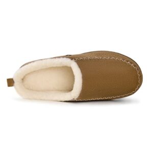 RockDove Women's Dakota Faux Shearling Lined Slip-On, Size 9-10 US Women, Beige