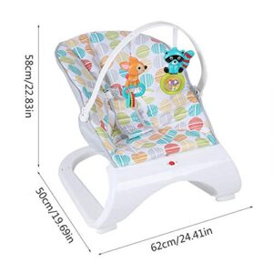 Xiuganpo Toddler Rocker, Detachable 33.86 X 18.9 X 5.91inch Sturdy and Durable Baby Chair for Home and Outdoor