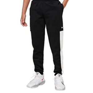 Nike Boy's Elite Pants (Big Kids) Black/Black/Black/White LG (14-16 Big Kid)