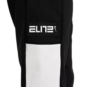 Nike Boy's Elite Pants (Big Kids) Black/Black/Black/White LG (14-16 Big Kid)