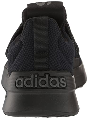 adidas mens Lite Racer Adapt 5.0 Running Shoe, Black/Black/Grey (Wide), 11.5 Wide US