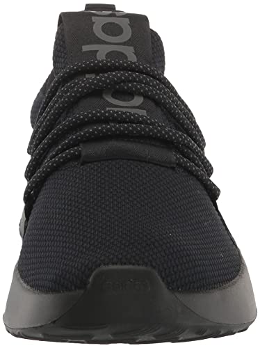 adidas mens Lite Racer Adapt 5.0 Running Shoe, Black/Black/Grey (Wide), 11.5 Wide US