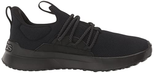 adidas Men's Lite Racer Adapt 5.0 Running Shoe, Black/Black/Grey, 10.5