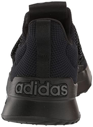 adidas Men's Lite Racer Adapt 5.0 Running Shoe, Black/Black/Grey, 10.5