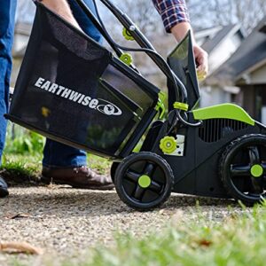 Earthwise DT71613AA 13-Amp 16-Inch Corded Dethatcher with Scarifier Blade and Collection Bag