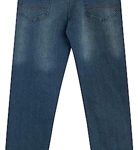 IZOD Men's Jeans | Comfort Stretch Denim Jeans | Casual Relaxed Fit Jeans for Men, Size 38W x 30L, Frost Blue