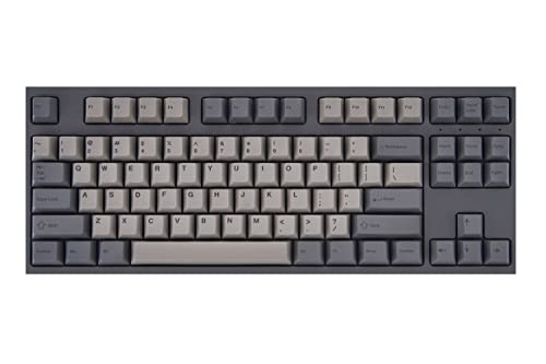 MSTONE Groove T 87 Keys THOCC Noise Cancelling Mechanical Keyboard,Backlighting,Cherry Profile PBT Keycap,Dye Subbed Legends,USB-C Cable,Space Saving,for Windows and Mac,Gateron Silent Brown