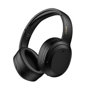 Edifier W820NB Plus Hybrid Active Noise Cancelling Headphones - LDAC Codec - Hi-Res Audio Wireless & Wired - Fast Charge - 49H Playtime - Over Ear Bluetooth V5.2 Headphones- Black