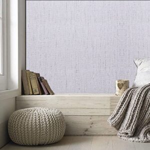 17.71in X 197in Vinyl Wallpaper, 3D Texture Touch + Vision, Super Thick PVC Rice Gray Vinyl Wallpaper, Easy to Install and Detach, Suitable for Kitchen, Bedroom, Home, etc.