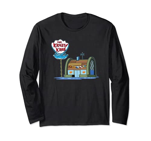 Mademark x SpongeBob SquarePants - The Krusty Krab - Home of the Krabby Patty Long Sleeve T-Shirt