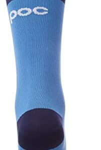 POC Lure MTB Sock Long Apparel Opal Blue/Turmaline Navy MED