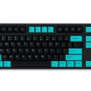 DROP + MiTo GMK Pulse Custom Mechanical Keyboard Keycap Set - 163-keys, Doubleshot, Cherry Profile, for 40%, 60%, 65%, TKL, 1800 Layouts, etc. (Base Kit),Turquoise