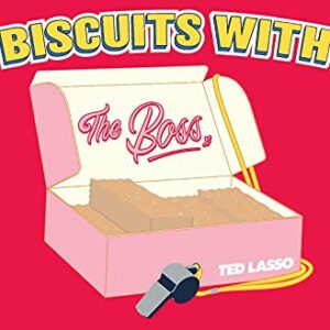 Trends International Ted Lasso - Biscuits With The Boss Wall Poster, 14.725" x 22.375", Premium Poster & Push Pin Bundle