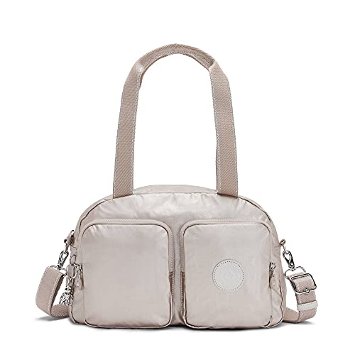 Kipling womens Women's Cool Defea Shoulder Bag, Metallic Glow, 13 L x 8.75 H 5 D US