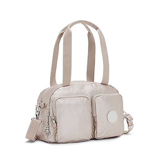 Kipling womens Women's Cool Defea Shoulder Bag, Metallic Glow, 13 L x 8.75 H 5 D US