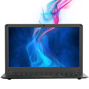 Goldengulf Portable 12.5" HD Laptop Computer 6GB ROM 64GB RAM Windows 10 Preinstalled Intel Quad Core Netbook Thin & Light Bluetooth Webcam HDMI Zoom Long Battery Life (Black)