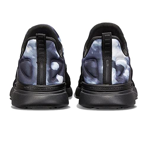 Athletic Propulsion Labs APL Women's Techloom Tracer, Black/White/Tie Dye, 10