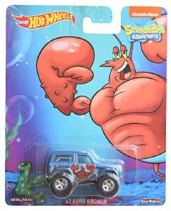 hot wheels '67 ford bronco, [blue] spongebob squarepants