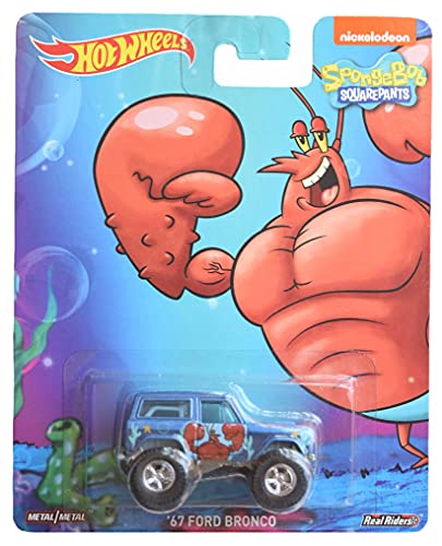 Hot Wheels '67 Ford Bronco, [Blue] Spongebob Squarepants