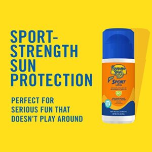 Banana Boat Sport Ultra SPF 60 Roll On Sunscreen, 2.5oz | Sunscreen Roller, Travel Size Sunscreen, Oxybenzone Free Sunscreen, SPF 60 Sunscreen Roll On, Water Resistant Sunscreen SPF 60, 2.5oz