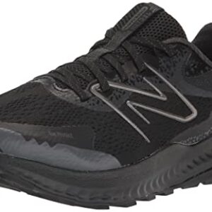 New Balance Men's DynaSoft Nitrel V5 Trail Running Shoe, Black/Black, 10