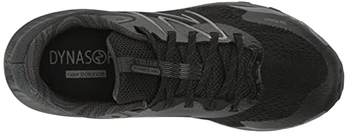 New Balance Men's DynaSoft Nitrel V5 Trail Running Shoe, Black/Black, 10