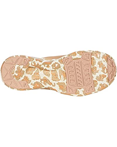 Athletic Propulsion Labs APL Women's Techloom Bliss Sneaker, Caramel/Almond/Leopard, 7